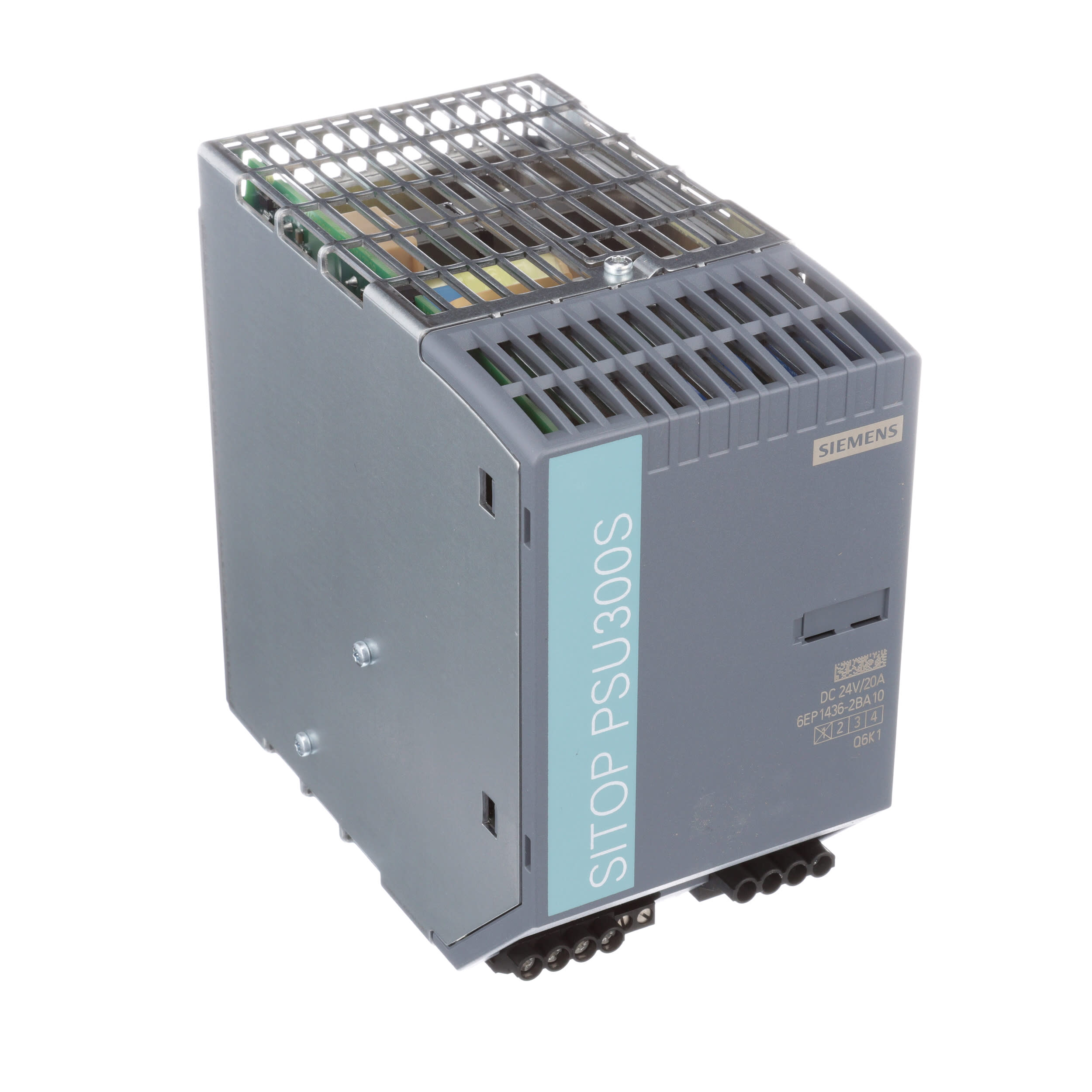 Siemens - 6EP14362BA10 - Power Supply, 3 PH, AC-DC, 24V, 20A, 400-500V ...