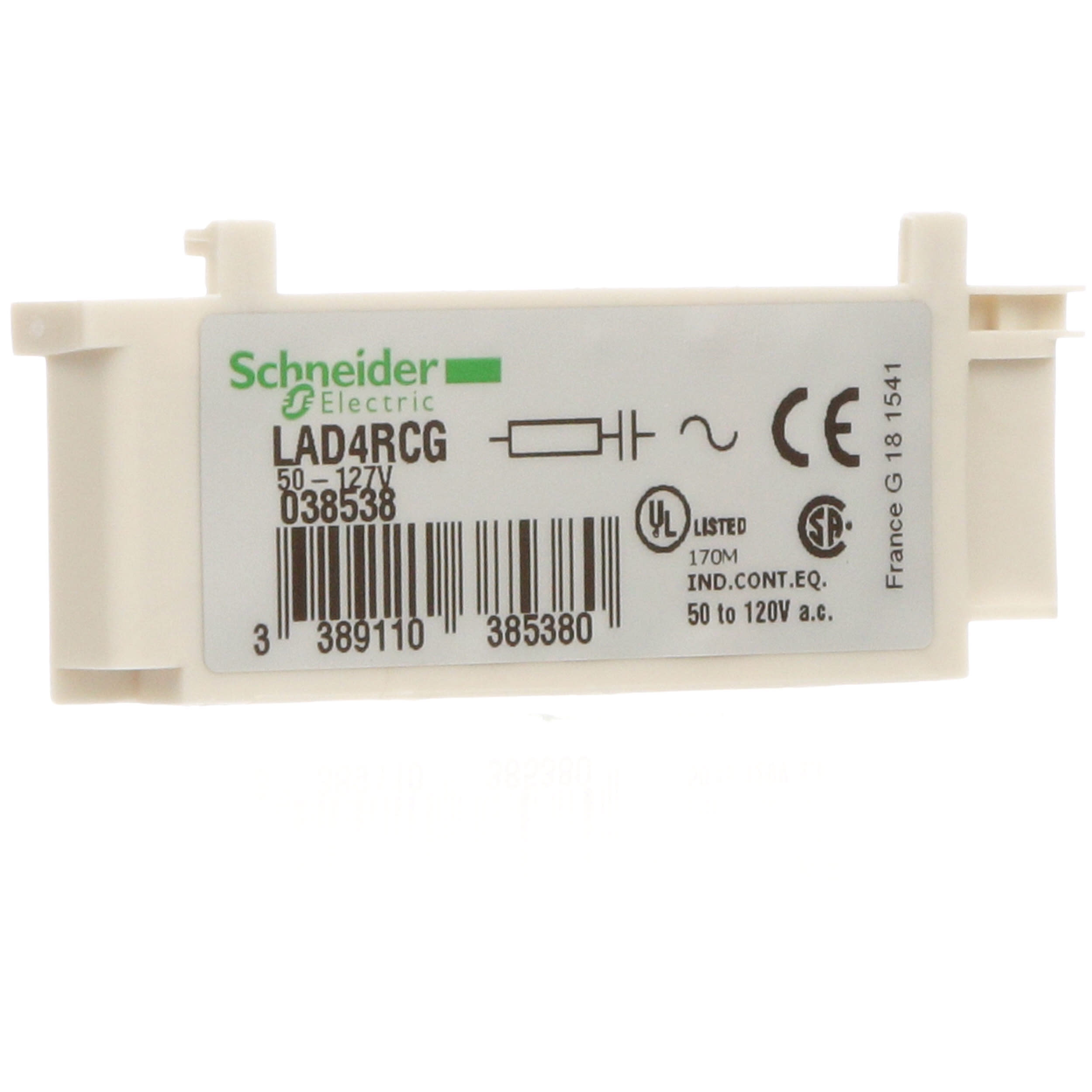 Schneider Electric - LAD4RCG - Electric Surge Suppressor for LC1D09 ...