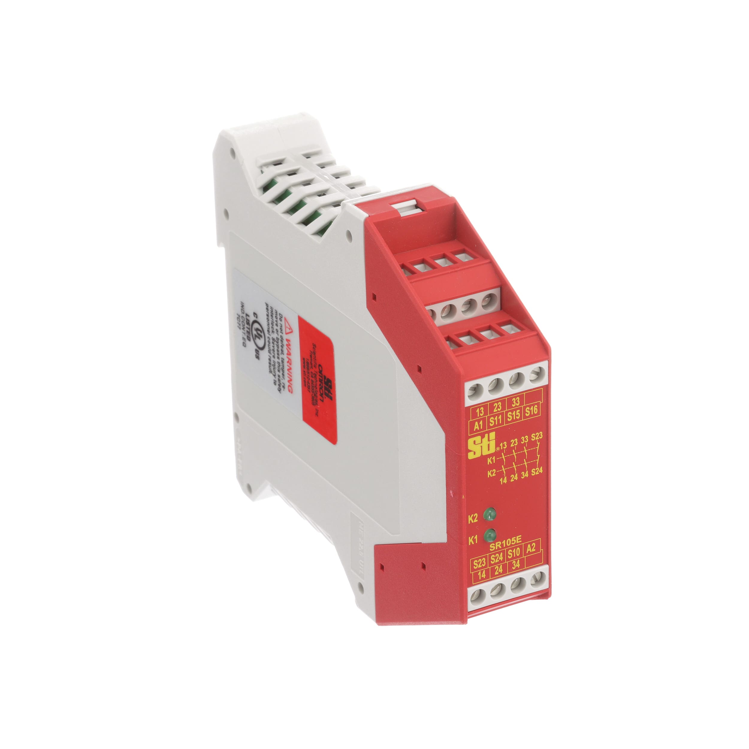 Omron Automation - SR105E01 - Safety Relay, Expansion Unit, 24VAC/DC, 3 ...