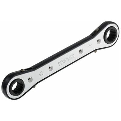 RS PRO - 181828 - Hexagon Ratchet Wrench 0.59'' x 0.67''(15 x 17mm ...