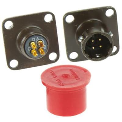 Souriau-Sunbank by Eaton - 85102E84P50 - 4 Way Pmnt Conn RECP,Pin ...