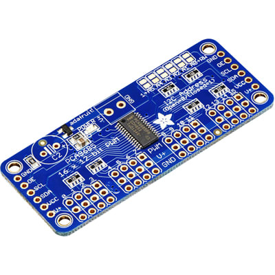 Adafruit Industries - 815 - Adafruit 16-Channel 12-bit PWM/Servo Driver - I2C interface - RS