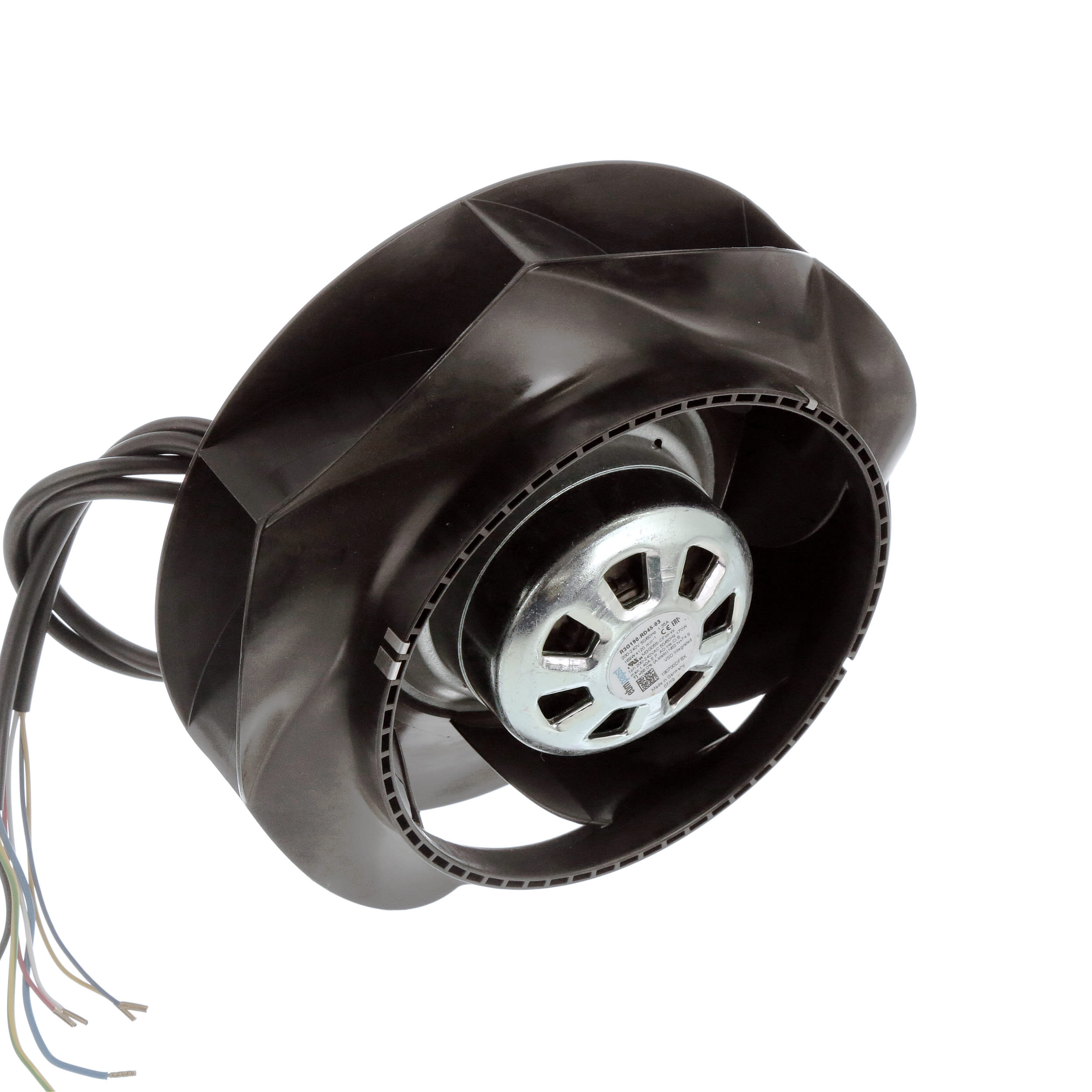 ebm-papst - R3G190-RD45-03 - Impeller, AC, 230V, 190X90.7mm, Round ...
