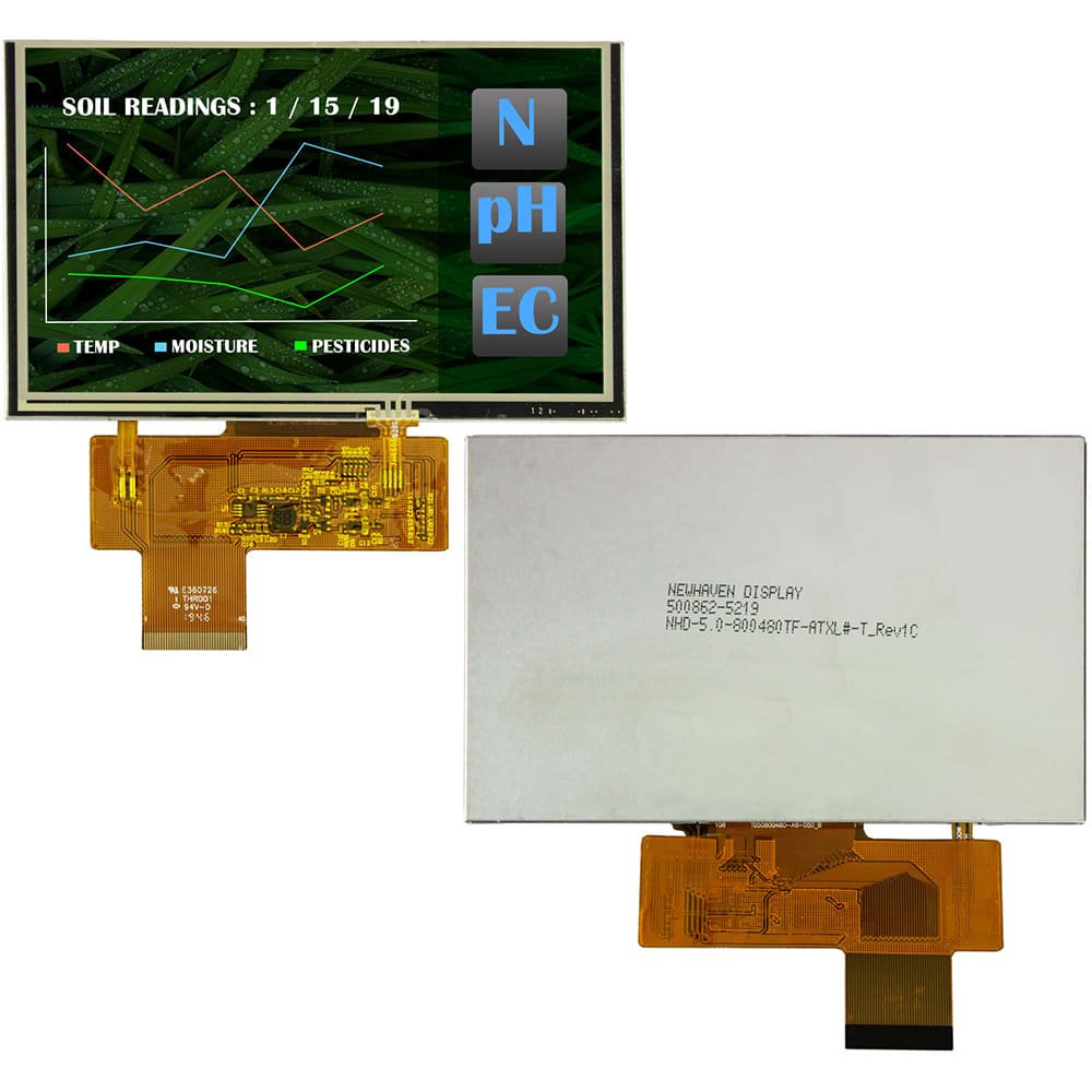 Newhaven Display International - NHD-5.0-800480TF-ATXL#-T - Industrial ...