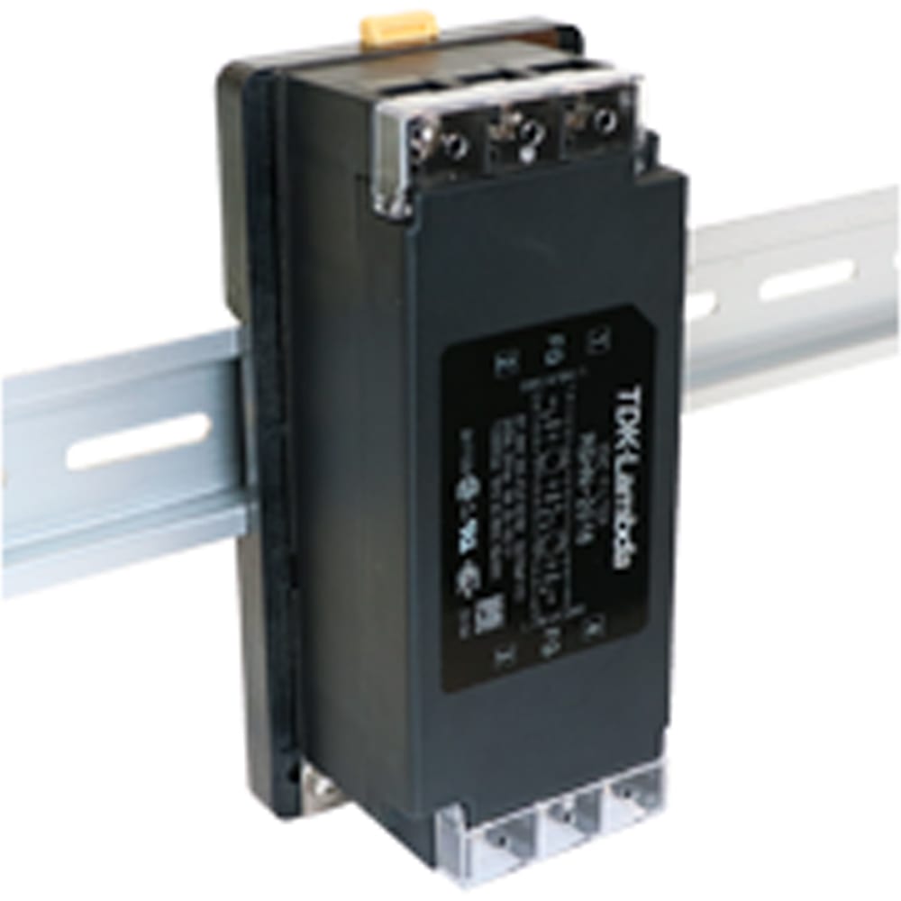 TDK-Lambda - RSEN-2010D - Filter 1-Stage EMI Power Line 250V 10A DIN ...