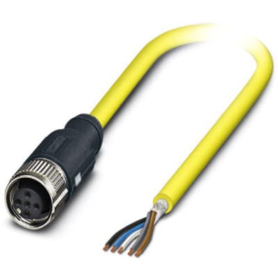 Phoenix Contact - 1405884/542/1 - Cordset; Custom Length; 1M; SAC-5P-FS ...