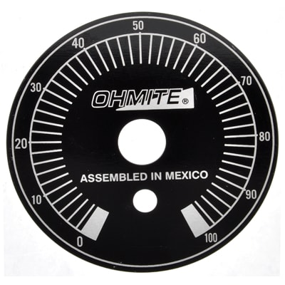 Ohmite - 5000 - RHEOSTAT DIAL {D94000} - RS