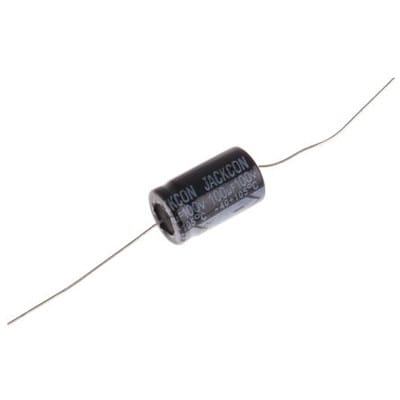 RS PRO - 7076552 - 100uF 100 Vdc Aluminum Electrolytic Capacitor 1000h ...