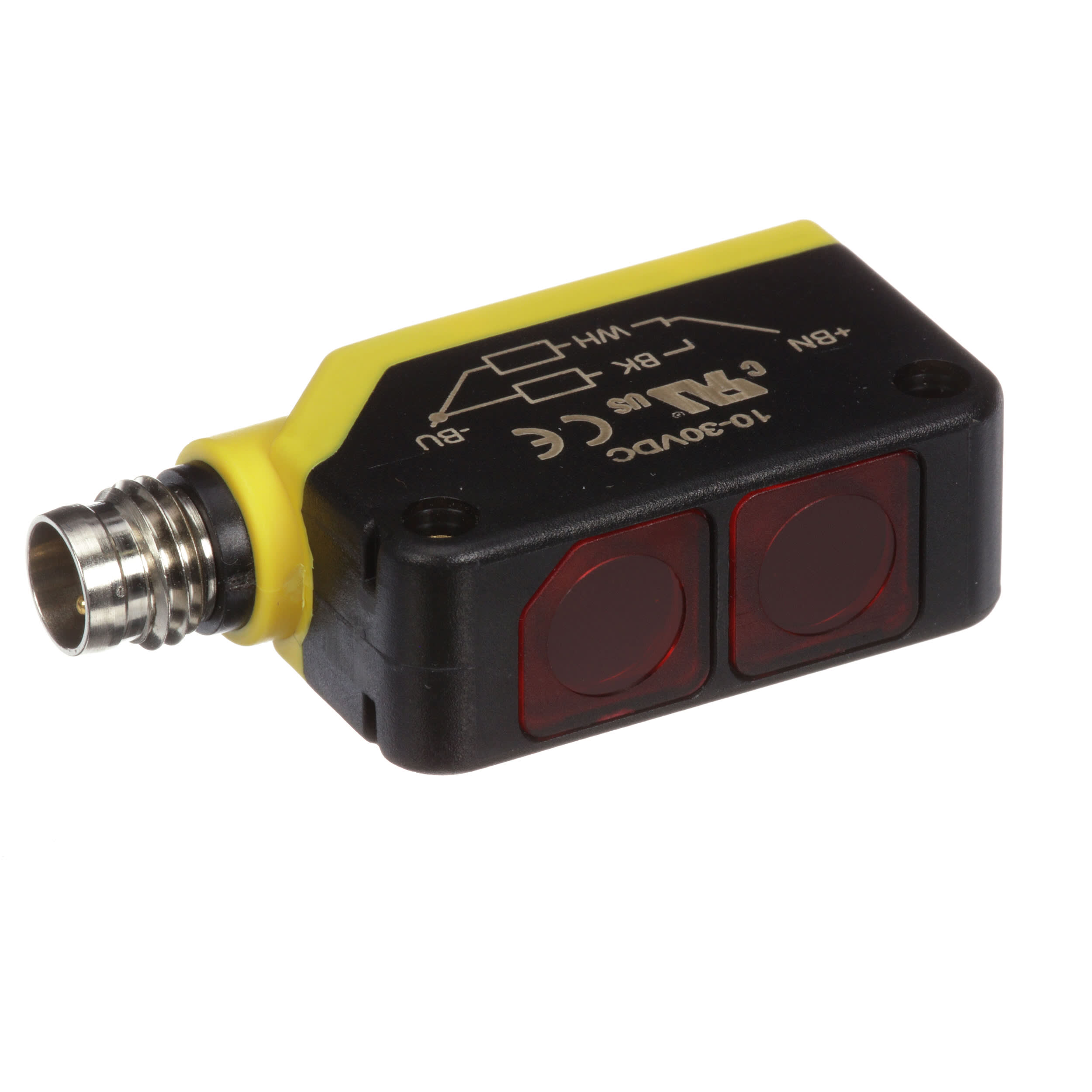 Banner Engineering - Q20PDQ7 - Photoelectric Sensor, Diffuse, 250mm, 10 ...