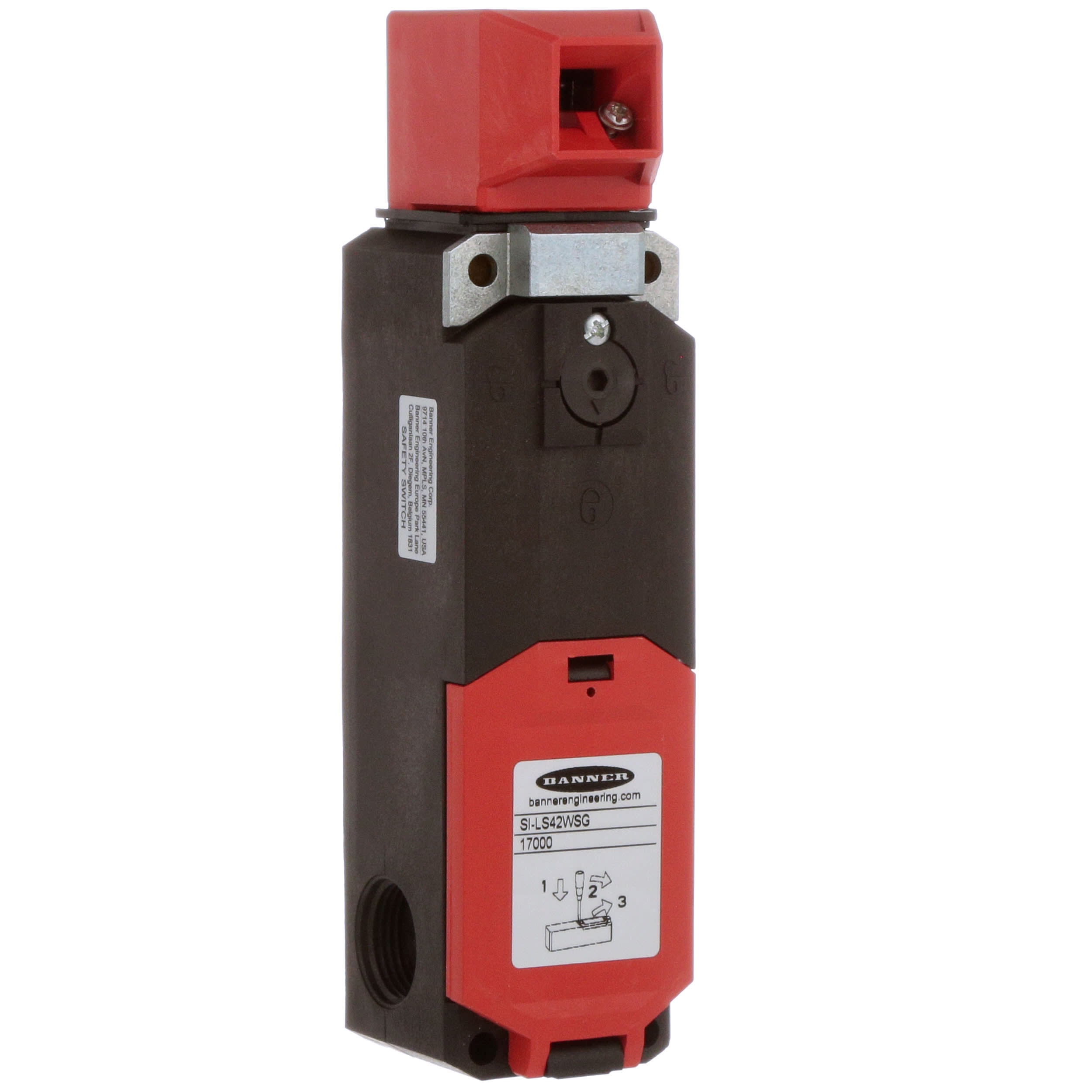 Banner Engineering - SI-LS42WSG - Spring Locking Interlock Switch ...