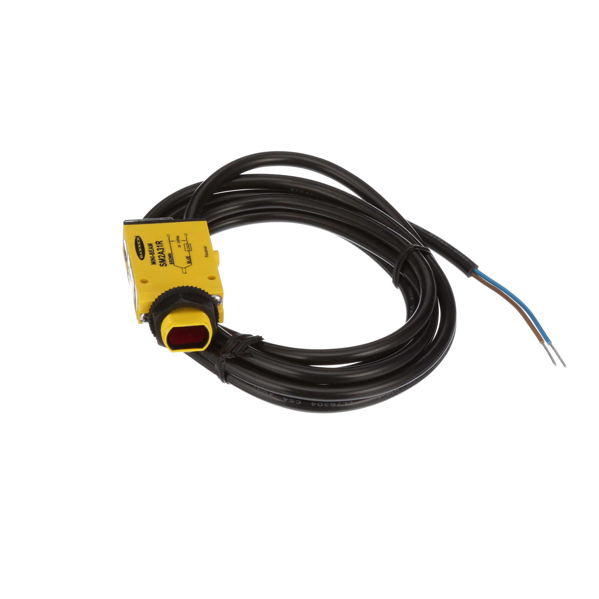 Banner Engineering - SM2A31R - Photoelectric Sensor, Receiver, 3m, 24 ...