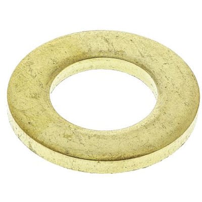 RS PRO - 4832659 - Plain Brass Washer Metric M12 2.5mm Thickness 13mm ...