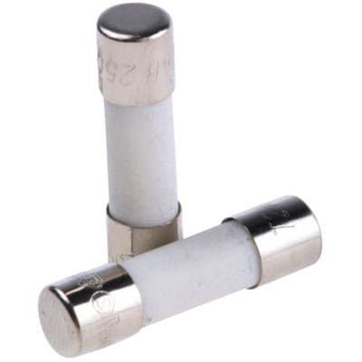 RS PRO - 6109771 - Time Delay Ceramic Cartridge Fuse 5mm x 20mm T Fuse ...