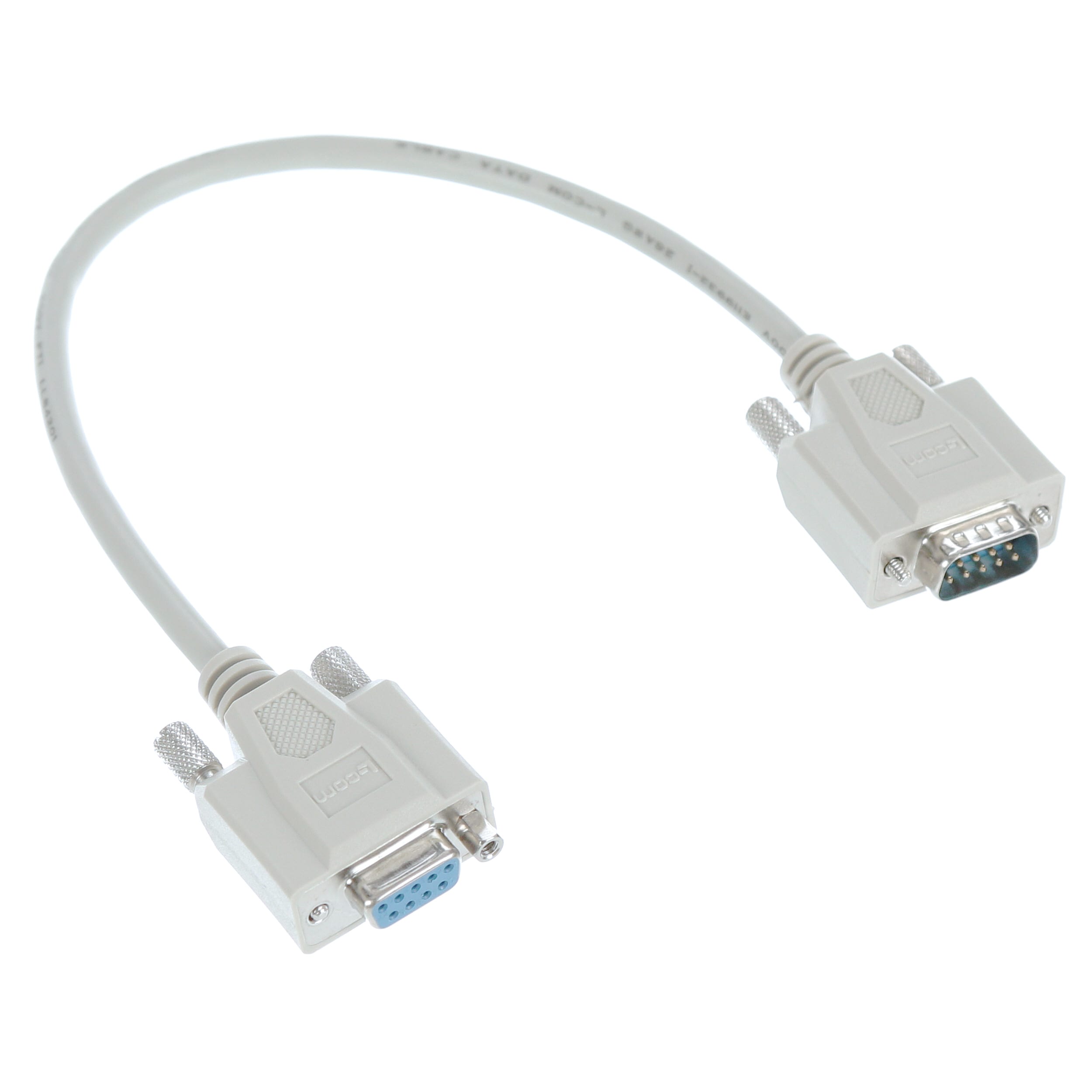 TURCK - DB9M DB9F-0.3M - Cordset,D-Sub, DB9 Straight, Female to Male, 0 ...