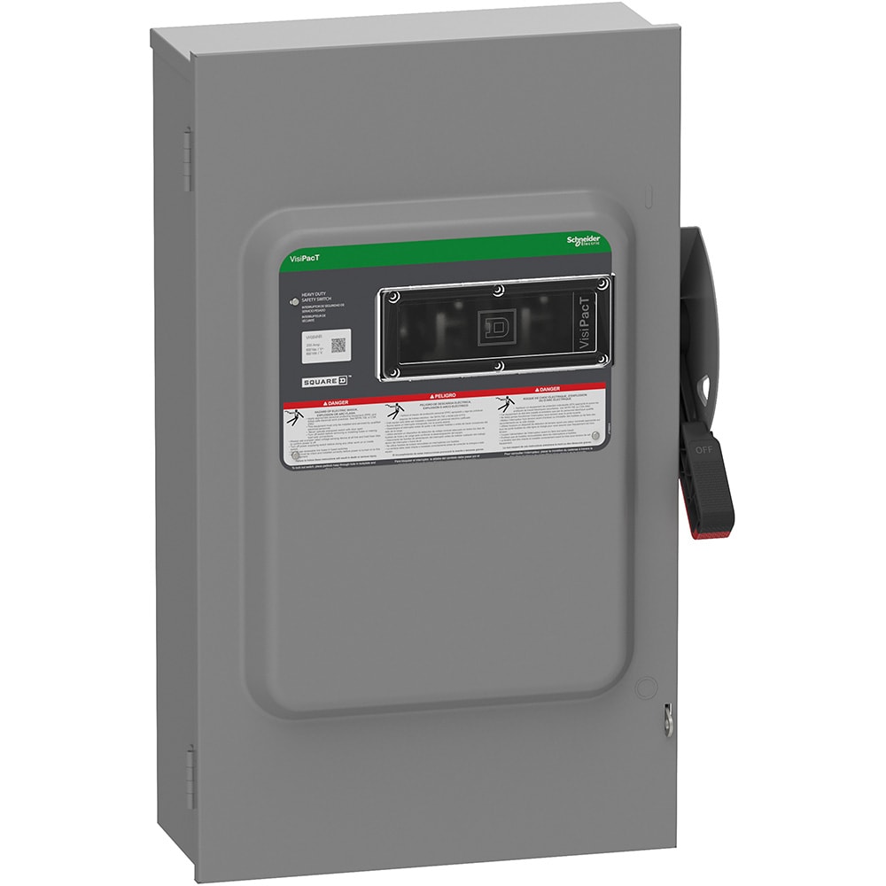 Square D - H364NRB - SWITCH FUSIBLE HD 600V 200A 3P NEUTRAL - RS