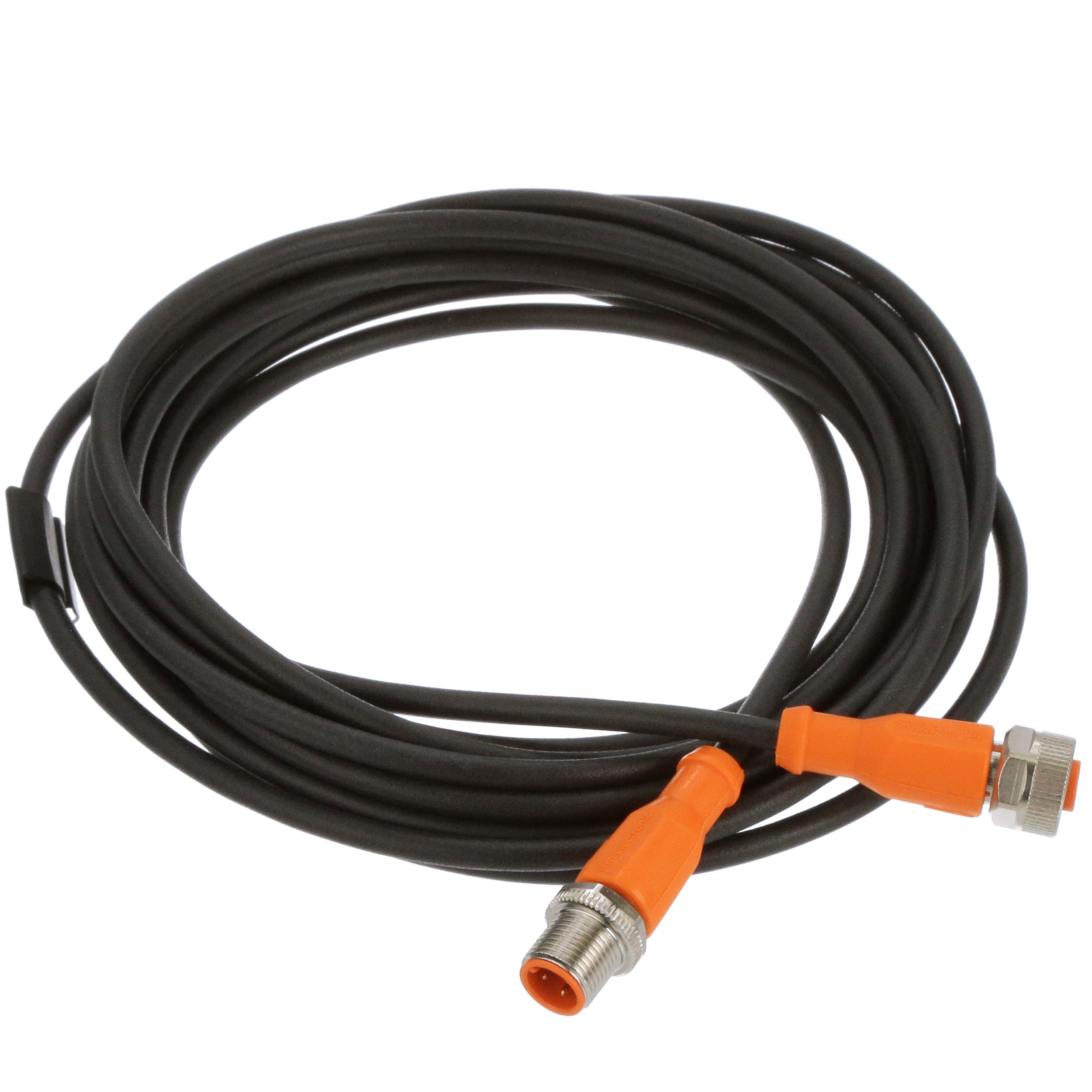 IFM Efector - EVC014 - Double Ended In-Series Cordset, M12 Male to M12 ...