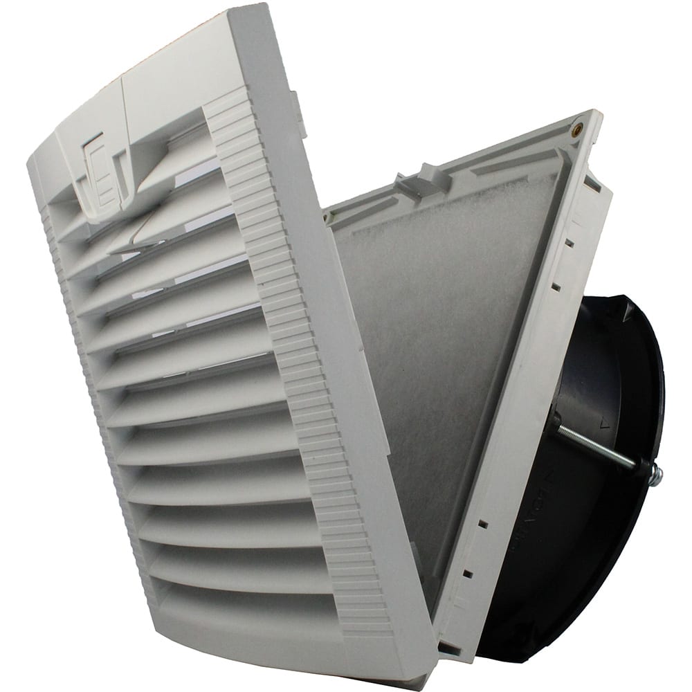 Orion Fans - LFGH120 - Louvered Fan Guard,Accessory,Hinged,Grey,120MM - RS