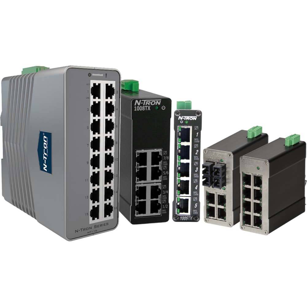 Red Lion Controls - 105TX-POE-MDR - Ethernet Switch, Unmanaged, 5-Port ...