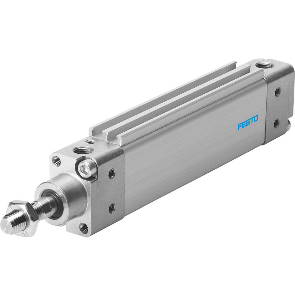 Festo - DZH-16-40-PPV-A - Cylinder, flat, sgl end rod, pneu cush ...