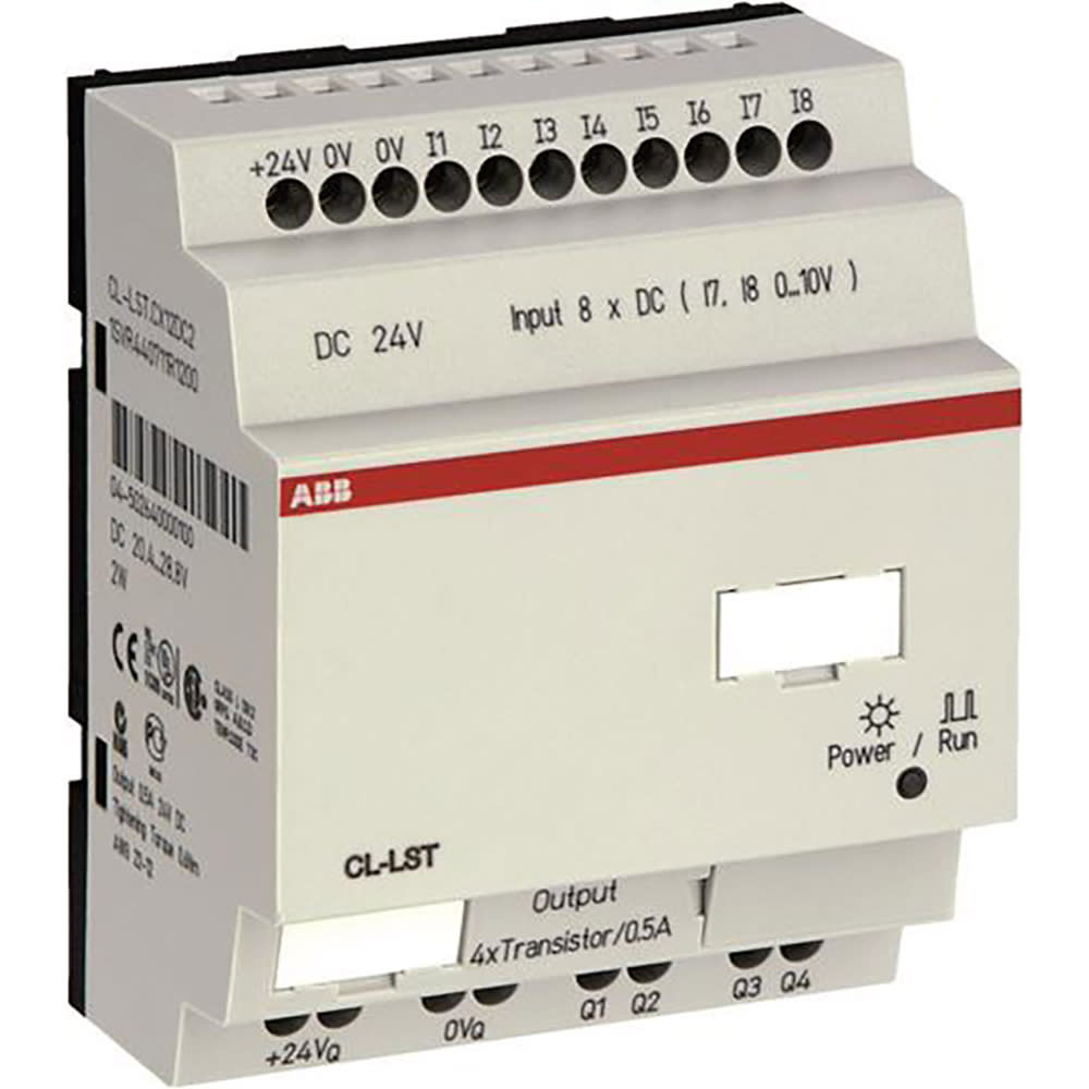 ABB - 1SVR440711R1300 - Logic Relay, W/Display + Keypad, 8IN/4 ...