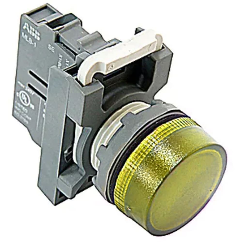ABB - ML1-20Y10L1 - Indicator Pilot Light LED Light Diffusing Lens ...