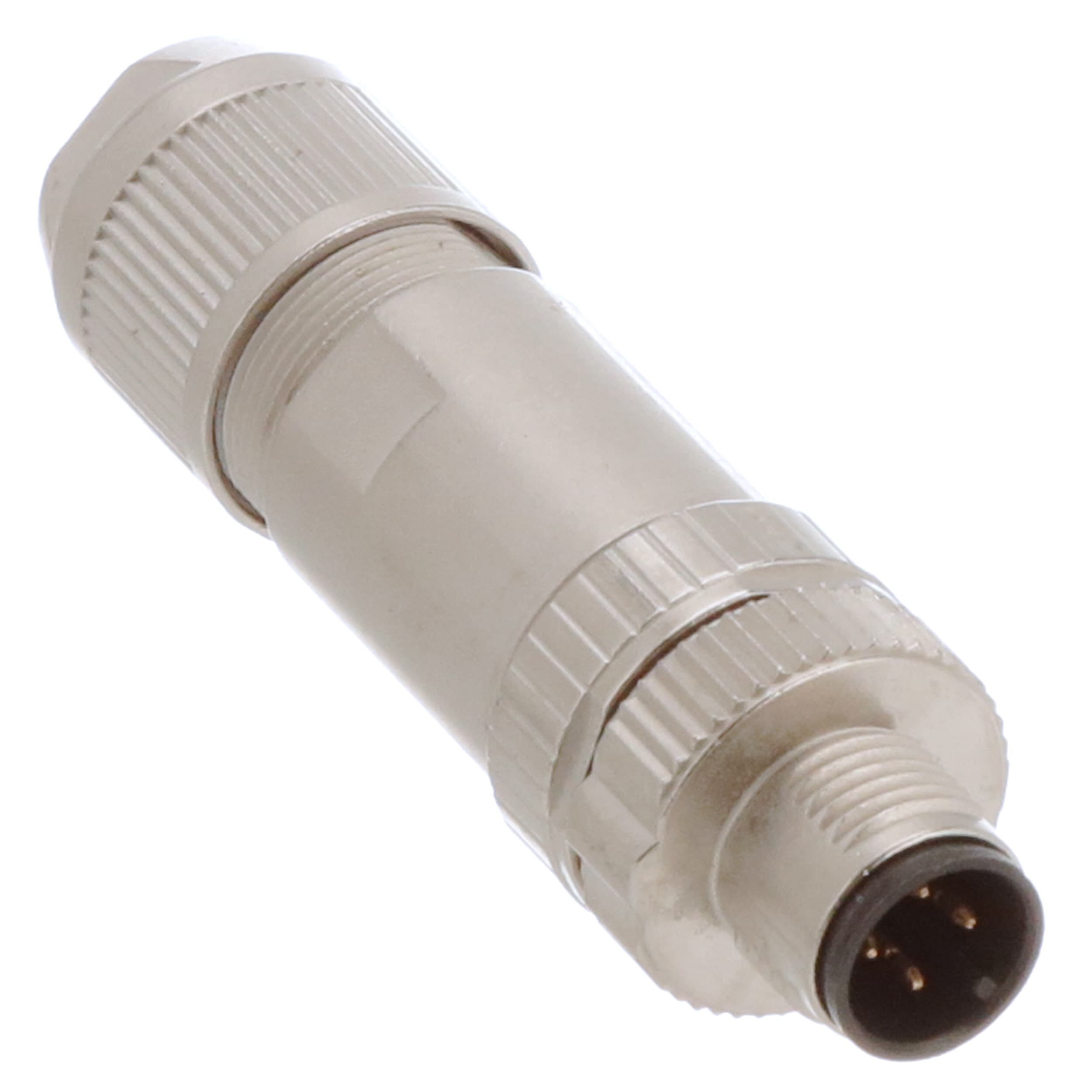 Phoenix Contact - 1424666 - Circular M12 Plug, A Code, 4 Position, Push ...