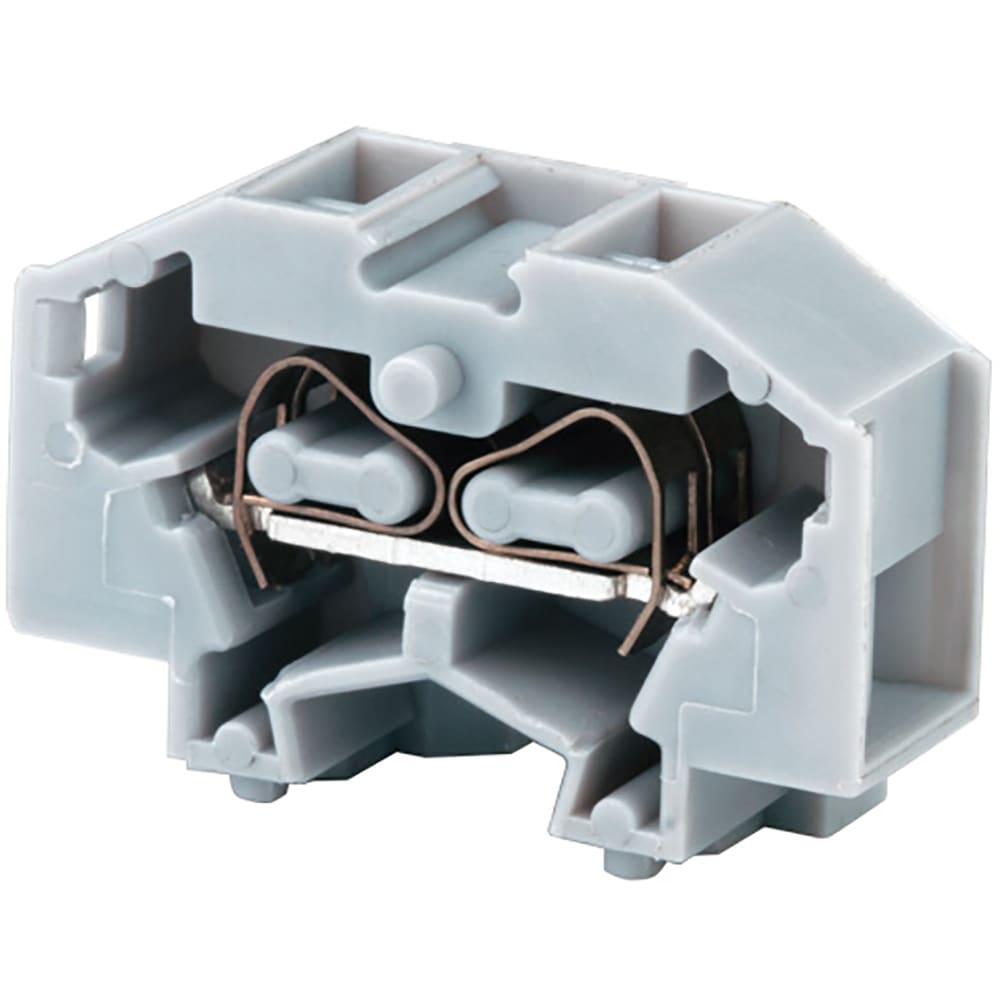 Altech Corp - CM1.5S2/BL - Terminal Block, Spring, Panel Mount, 4 ...