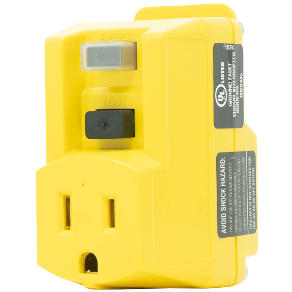Southwire Tools & Equipment - 14650013-6 - Right Angle GFCI Adapter ...