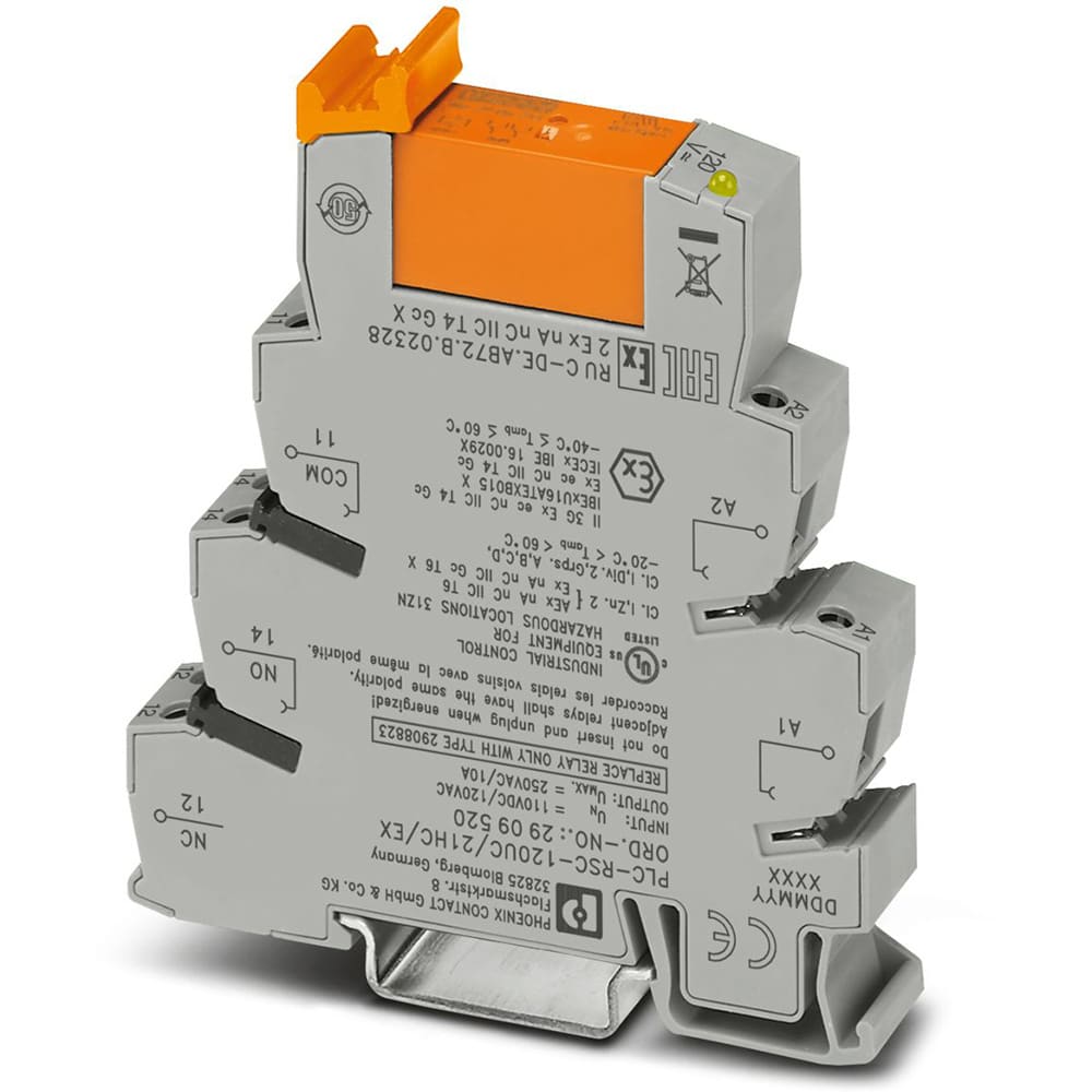 Phoenix Contact - 2909520 - RELAY;General Purpose with Socket;SPDT ...