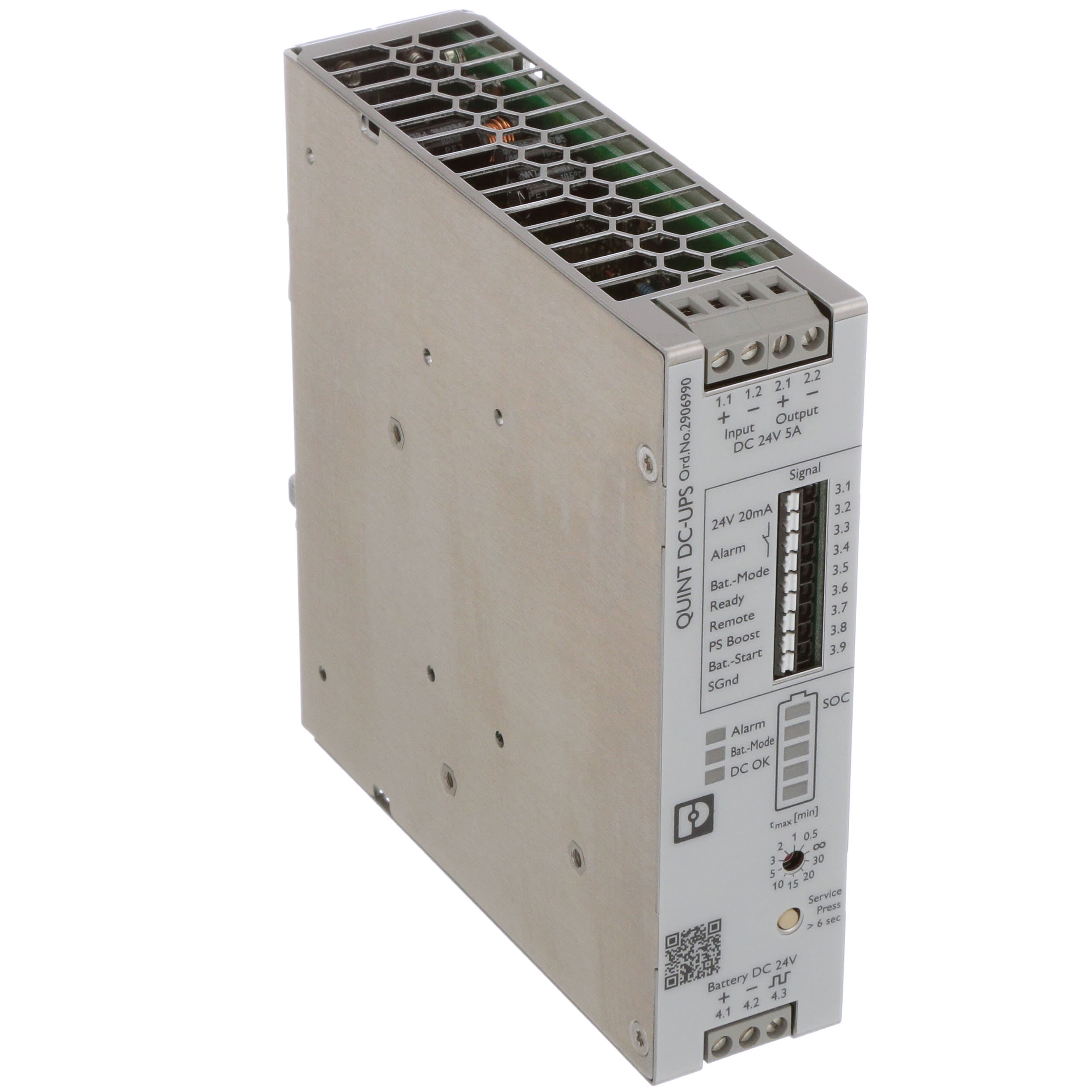 Phoenix Contact - 2906990 - Power supply;uninterruptible;24VDC IN/OUT ...