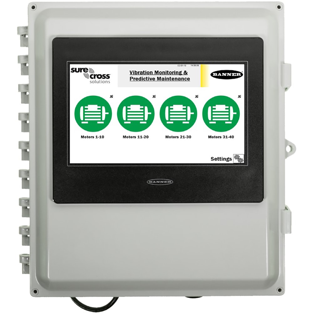 Banner Engineering - SOLUTIONSKIT2-VIBE - Vibration Kit, 2.4GHz, DXM700 ...