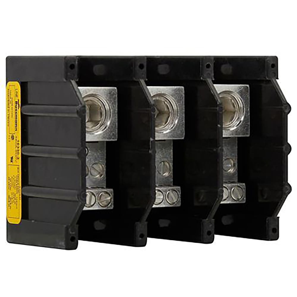 Bussmann by Eaton - 16330-3 - Power Distribution Block 163, 600V, 3-Pole, 380 A, Magnum 163 ...