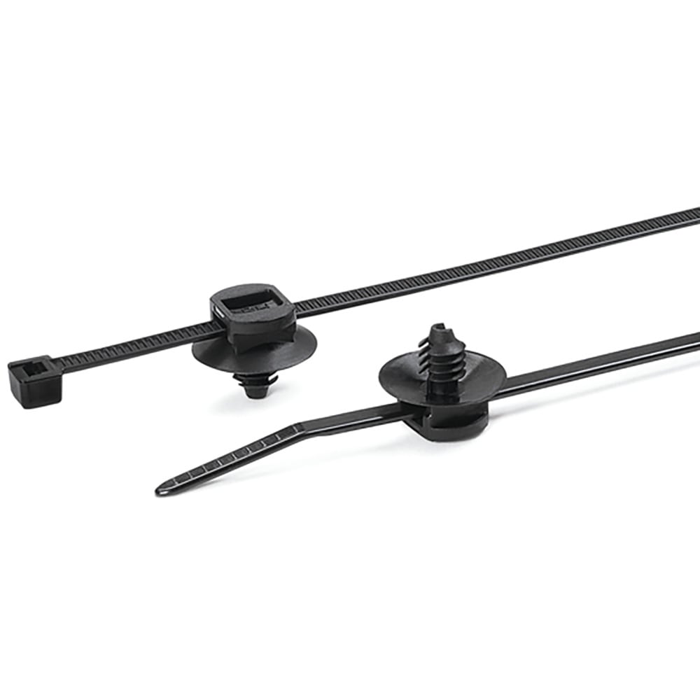 HellermannTyton - 150-55850 - Cable Tie/Fir Tree Mount, 2 Piece, 6.0"L ...
