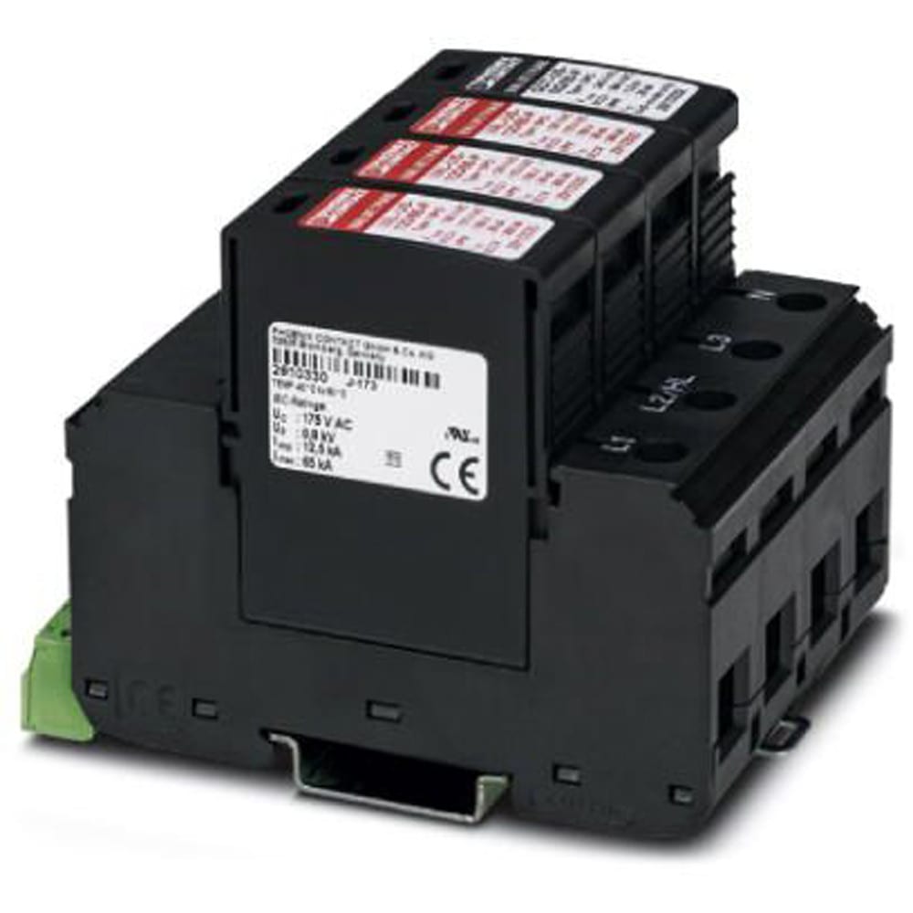 Phoenix Contact - 2910360 - Surge protector;4 ch;remote indicator ...
