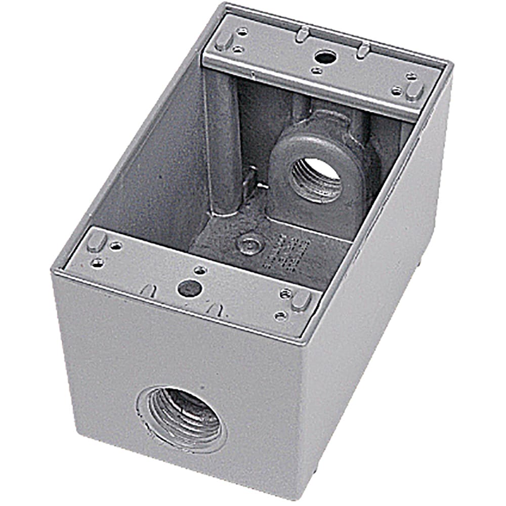 Red Dot by ABB - IHD3-1 - Single Gang Universal Weatherproof Box, 2-5/8 ...