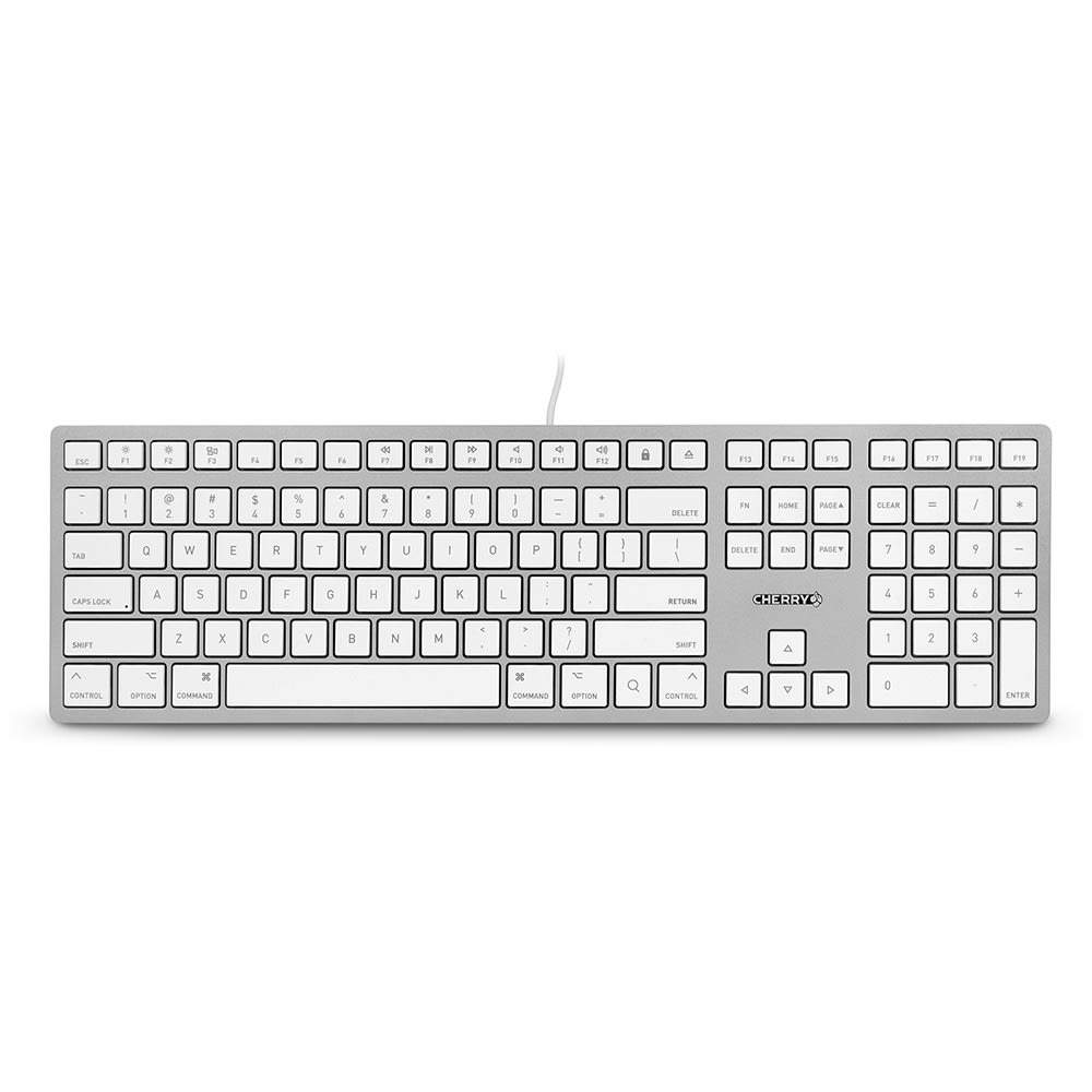 Cherry Americas - JK-1610US-1 - Keyboard, KC 6000 Slim MAC, 104+6 Key ...