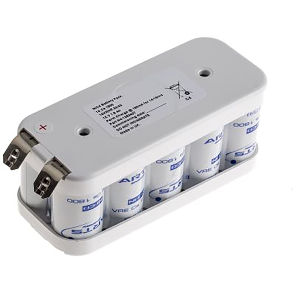 RS PRO - 1253427 - Rechargeable Battery Pack 10 Cell 12V 1.8Ah Size CS ...