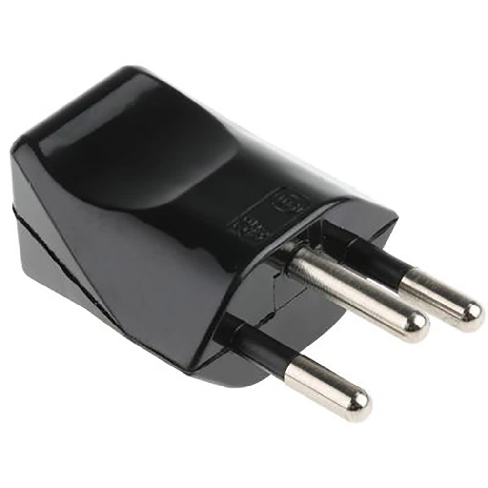 RS PRO - 3143649 - Swiss Plug, Type J, 10A, Male, Cable Mount, 250 VAC ...