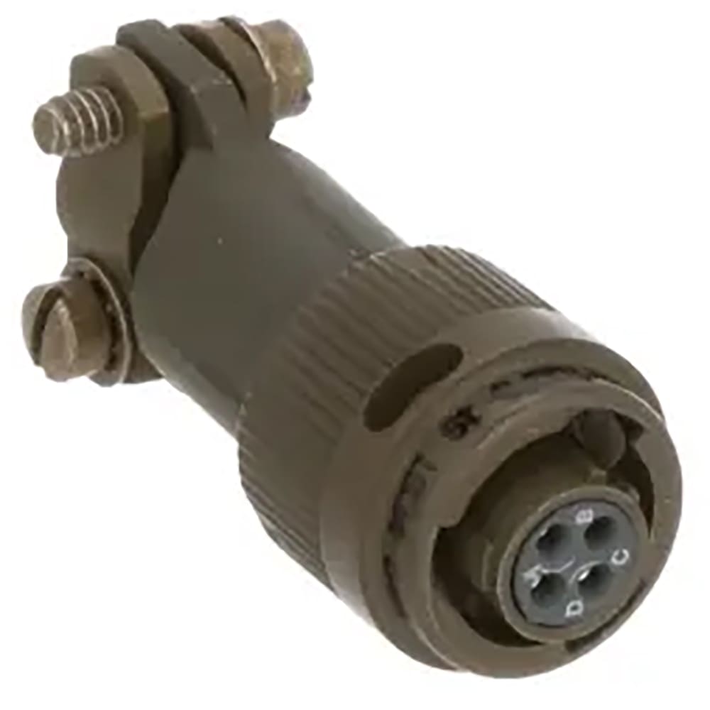 ITT Cannon - KPT07A12-3P - Connector,26482,Series I,Pin,Jam nut ...