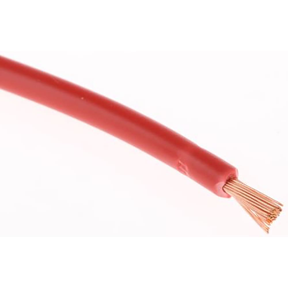 RS PRO - 1805960 - Tri-Rated Hook-Up Wire Red 14AWG 1kV 600V 328ft ...