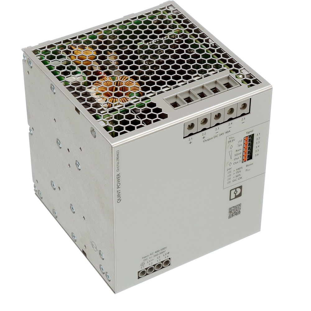 Phoenix Contact - 2904623 - Power Supply, ACDC, 24VDC, 40A, 960W, DIN ...