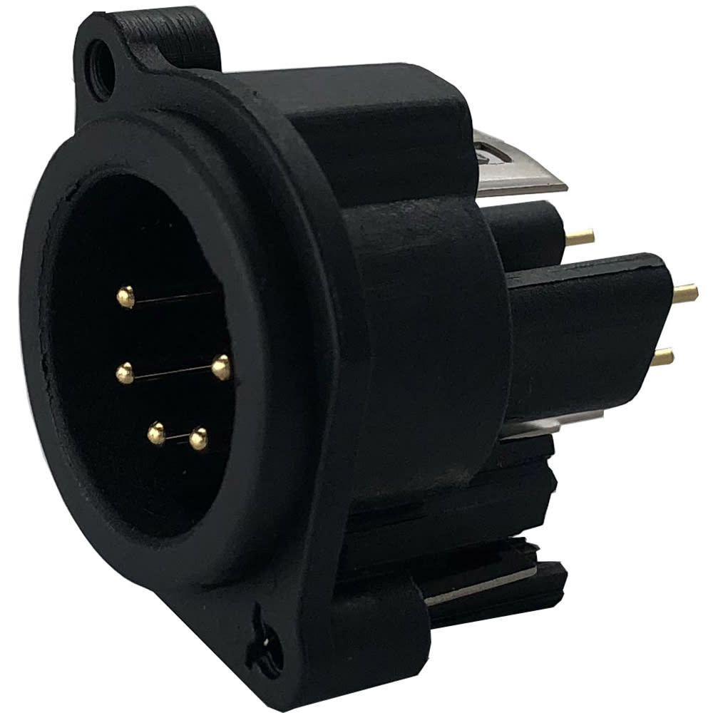 Io Audio Technologies - IO-XLR5-M-EV - XLR Connector, 5 Pin, Male, PCB ...