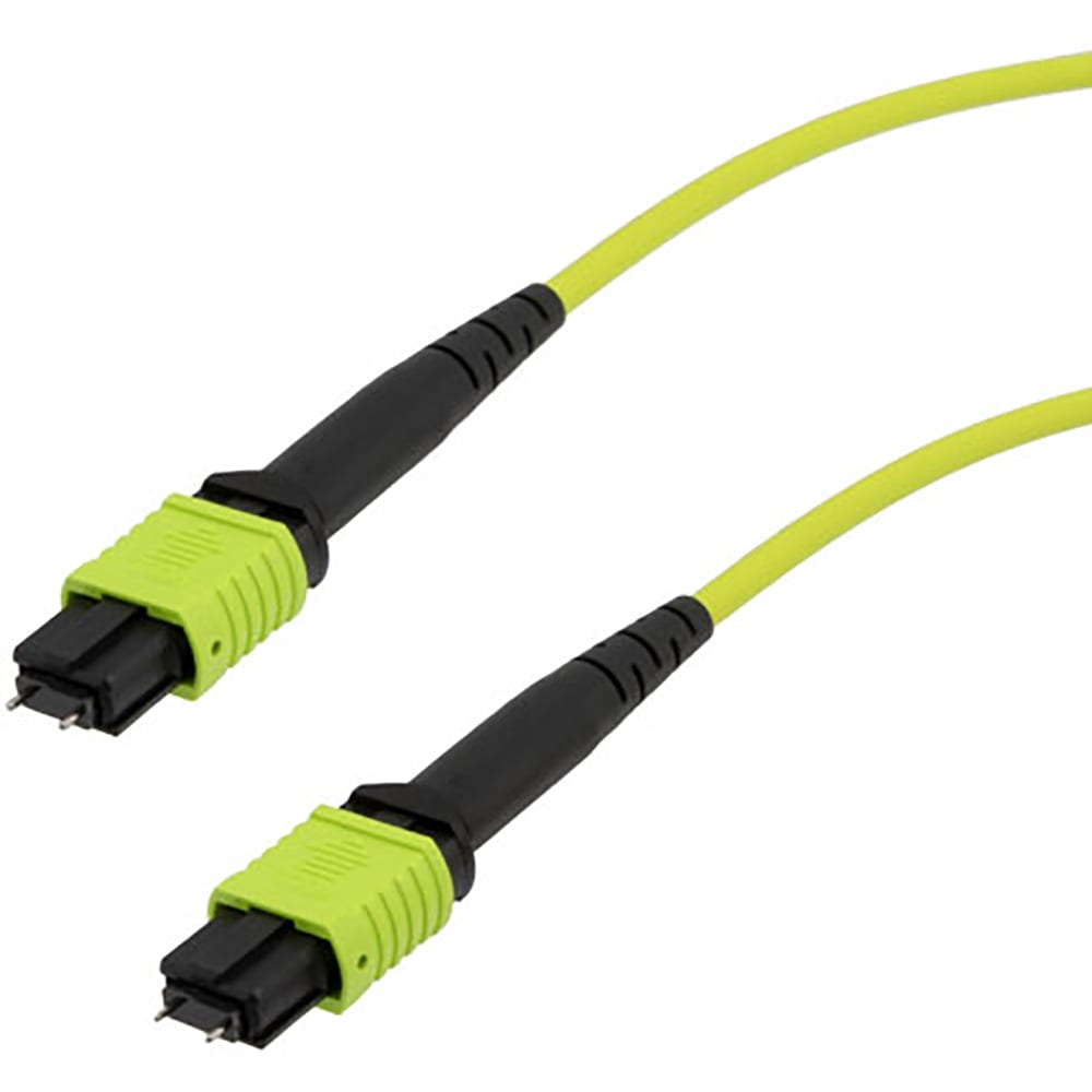 L-com - MPMM8OM5BR-5 - Cable Assembly, MPO w/ pins to MPO w/ pins, 8 ...