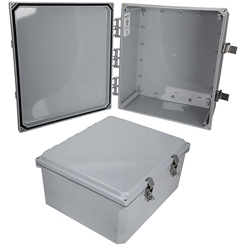 L-com - NBPC141206 - NEMA Enclosure, 14x12x6", Weatherproof NEMA 4X ...