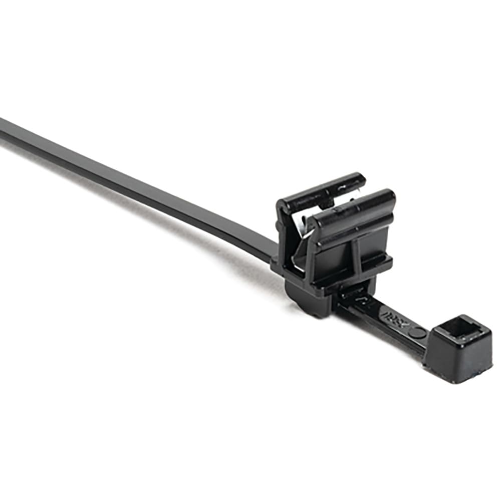 HellermannTyton - 156-00552 - Cable Tie and Edge Clip, 50 lbs, 8"L ...