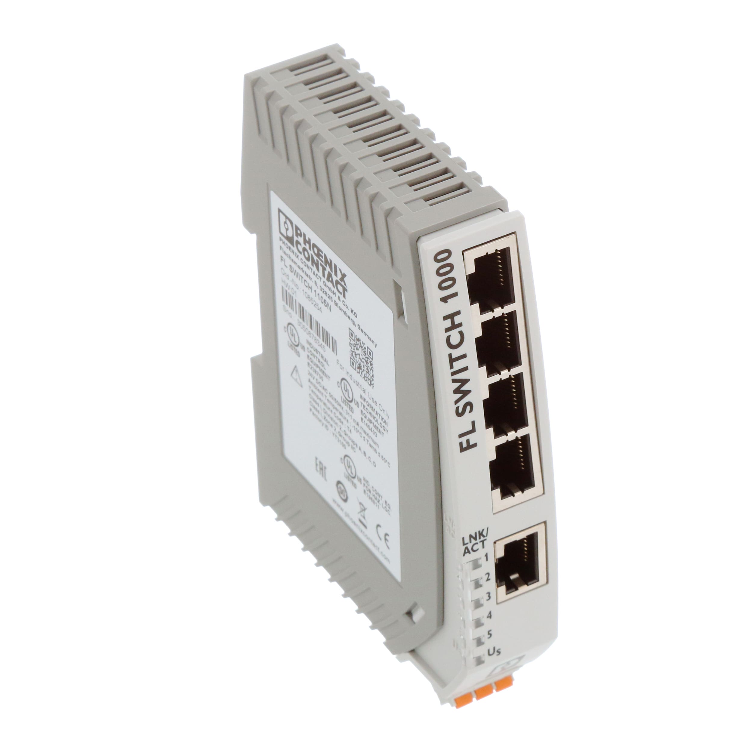 Phoenix Contact - 1085254 - Industrial Gigabit Ethernet Switch, 5 Port ...