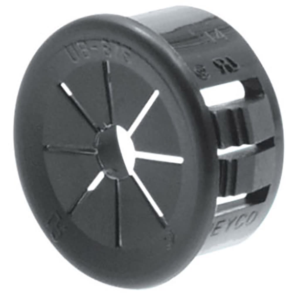 Heyco - 2089 - Universal Bushing, Nylon 6/6, White, Mounting Hole Size ...