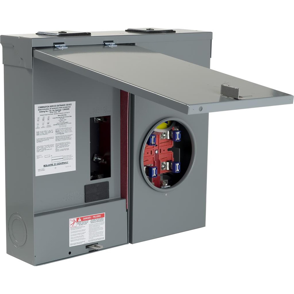 Square D - C2M200S - MTR MAIN RING T-SURFACE 200A 2 SPACE QO - RS