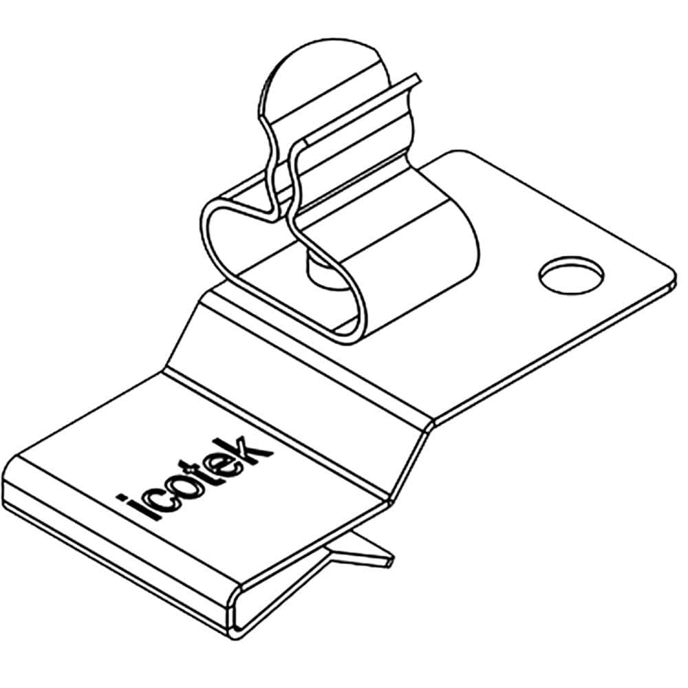 icotek - 36780.10 - EMC Shield Clamps for Metal Sheet Edges, Pluggable ...