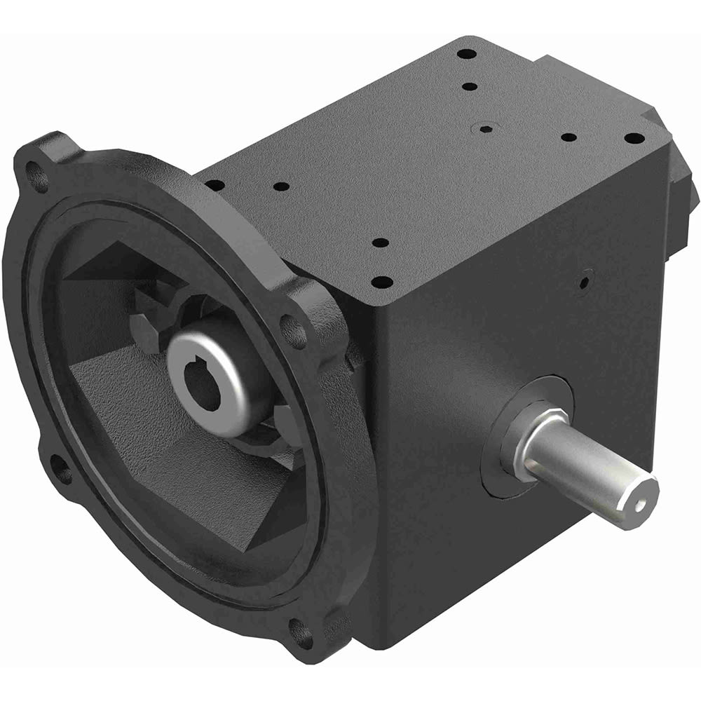 Hub City - 0230-01480 - Right Angle Gearbox, 60:1 Ratio, Shaft out, 56C ...